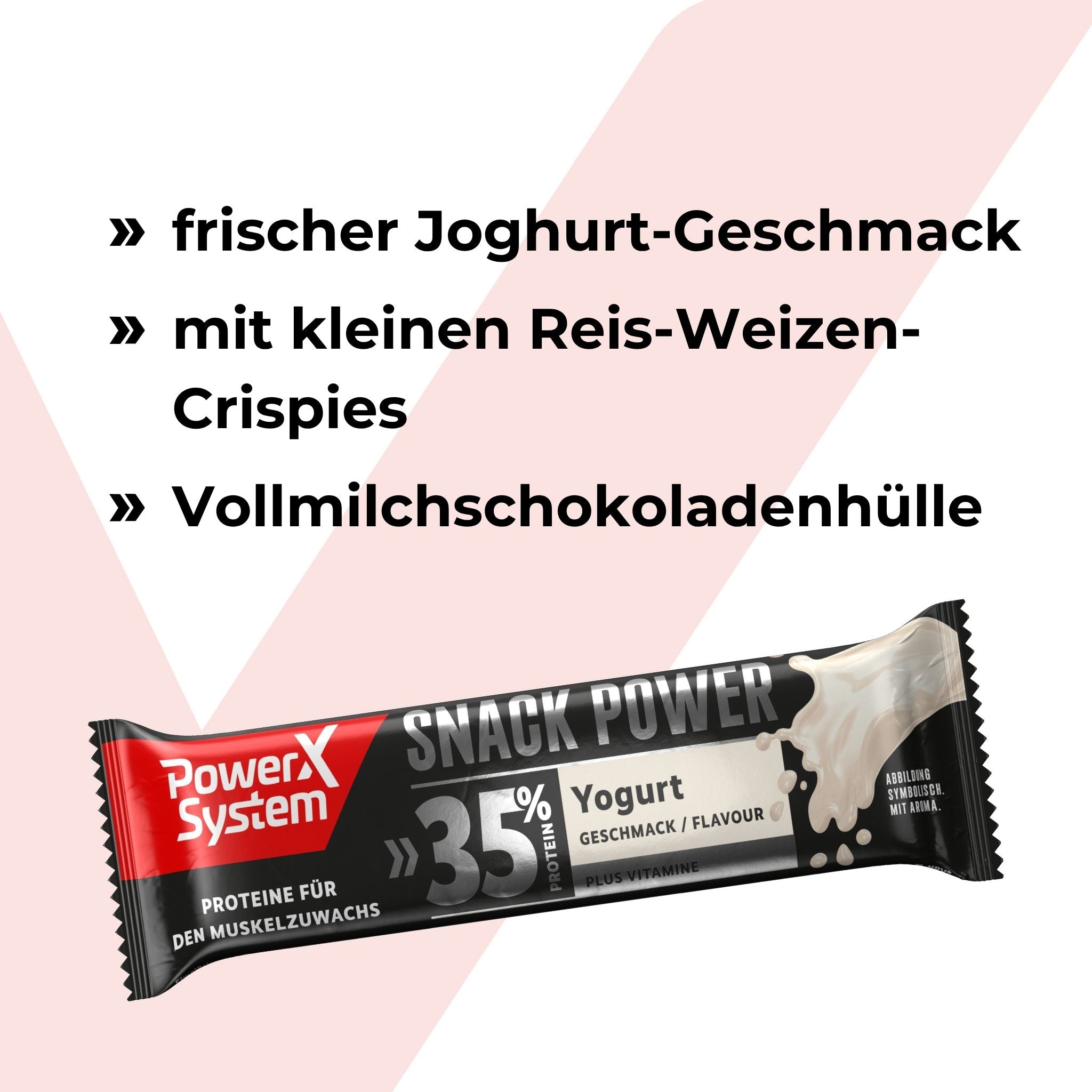 Snack Power Protein Riegel mit 35% Eiweiß – Power-System-Shop